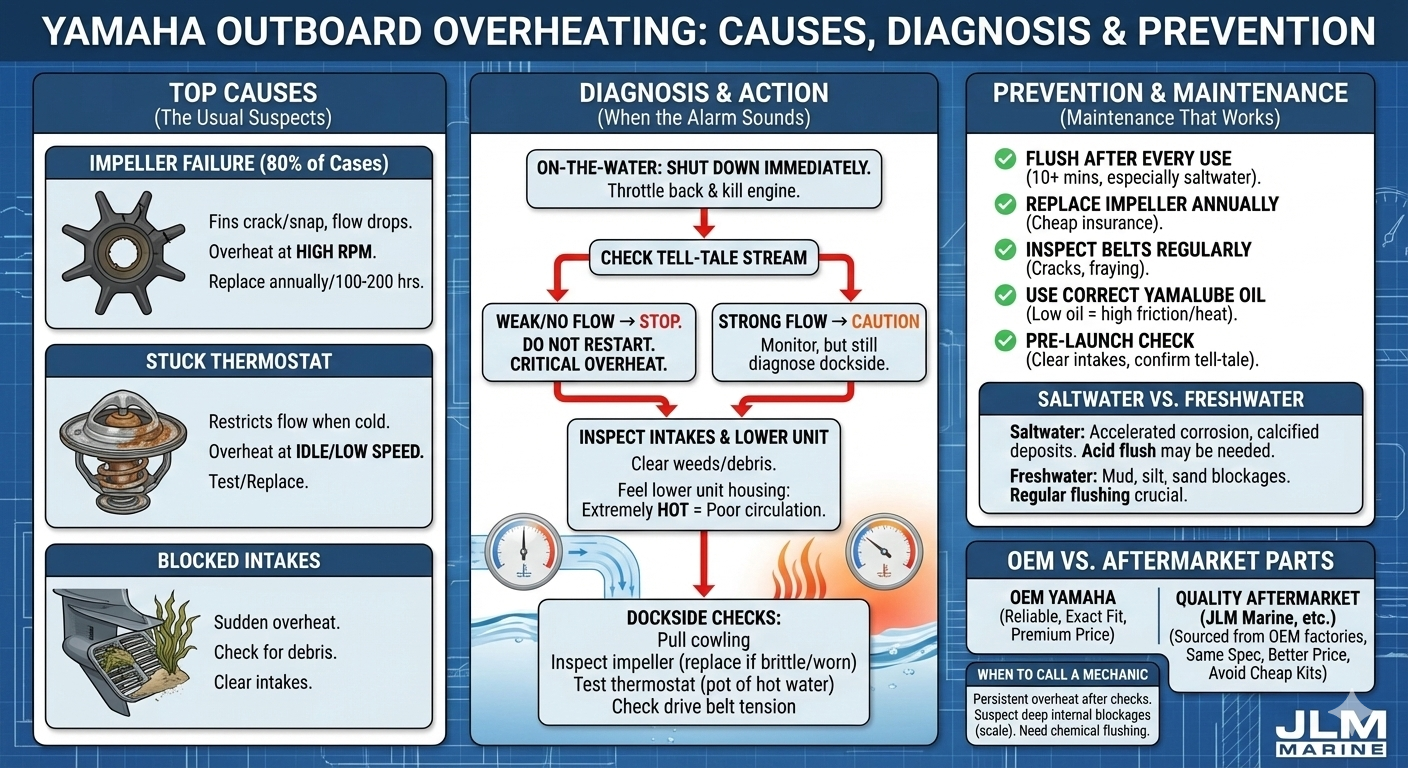 Outboard Overheating 101: Quick Checks to Prevent Damage – JLM Marine ...