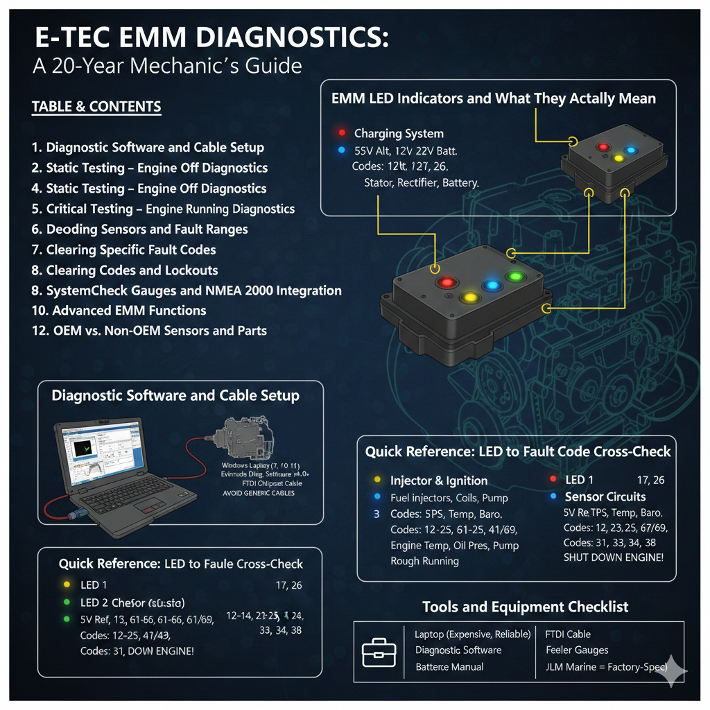 Evinrude E-TEC Engine Codes: Understanding Fault Indicators – JLM ...