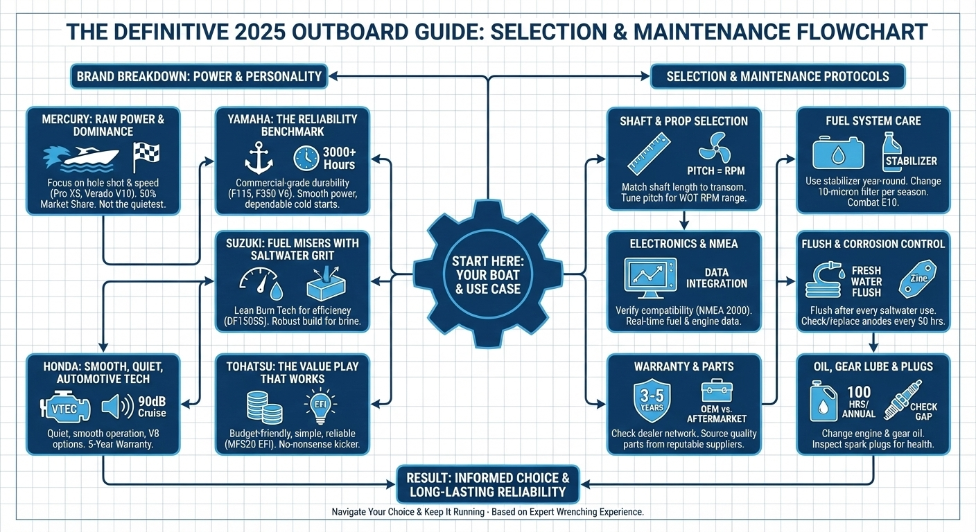 Top 5 Outboards of 2025: Comparative Review – JLM Marine Boat Parts Limited